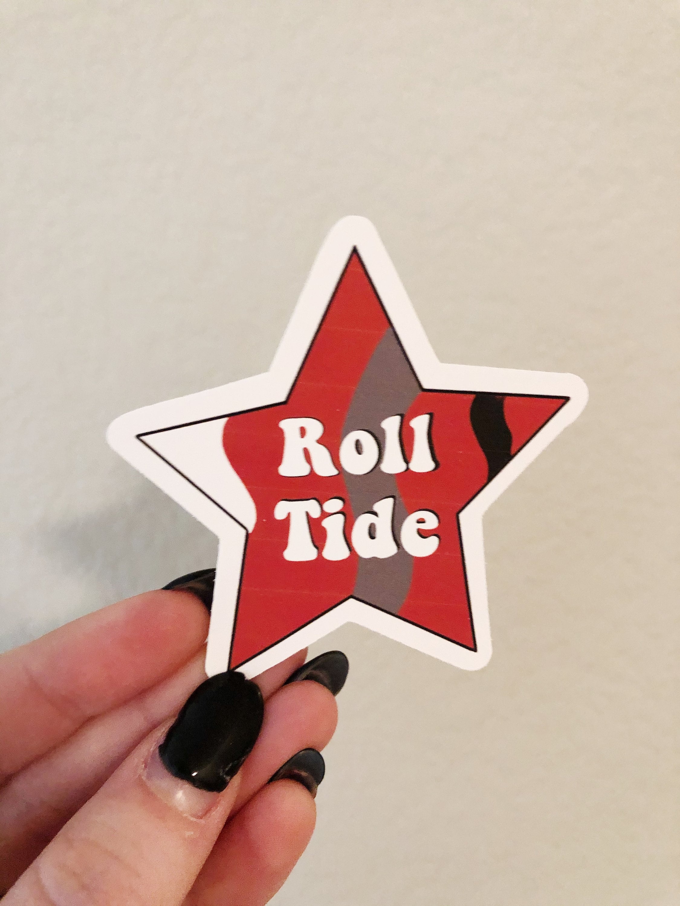 Alabama Star Sticker Roll Tide Star Sticker Roll Tide - Etsy UK