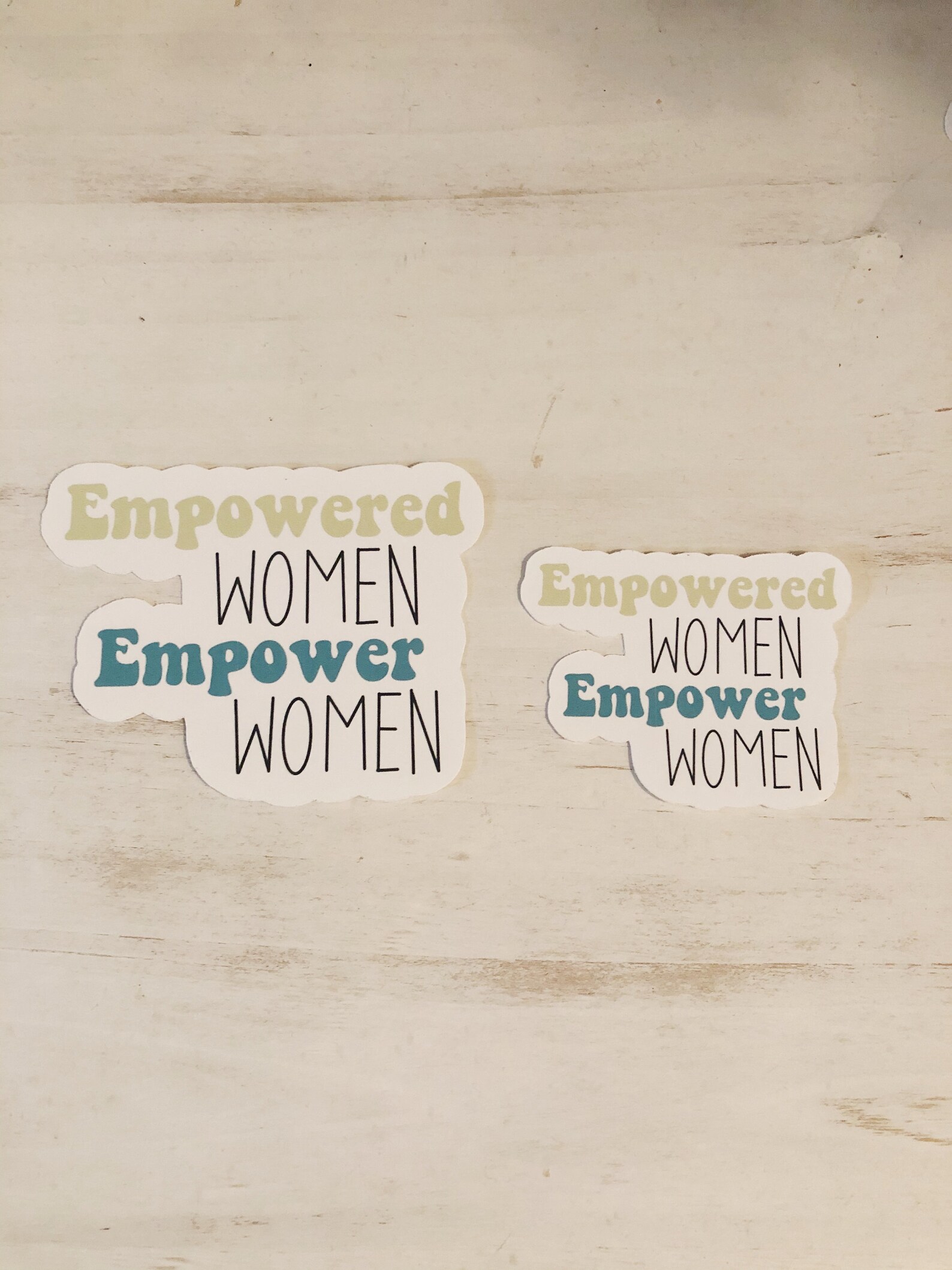 Empowered Women Sticker Empowered Women Empower Women Laptop - Etsy