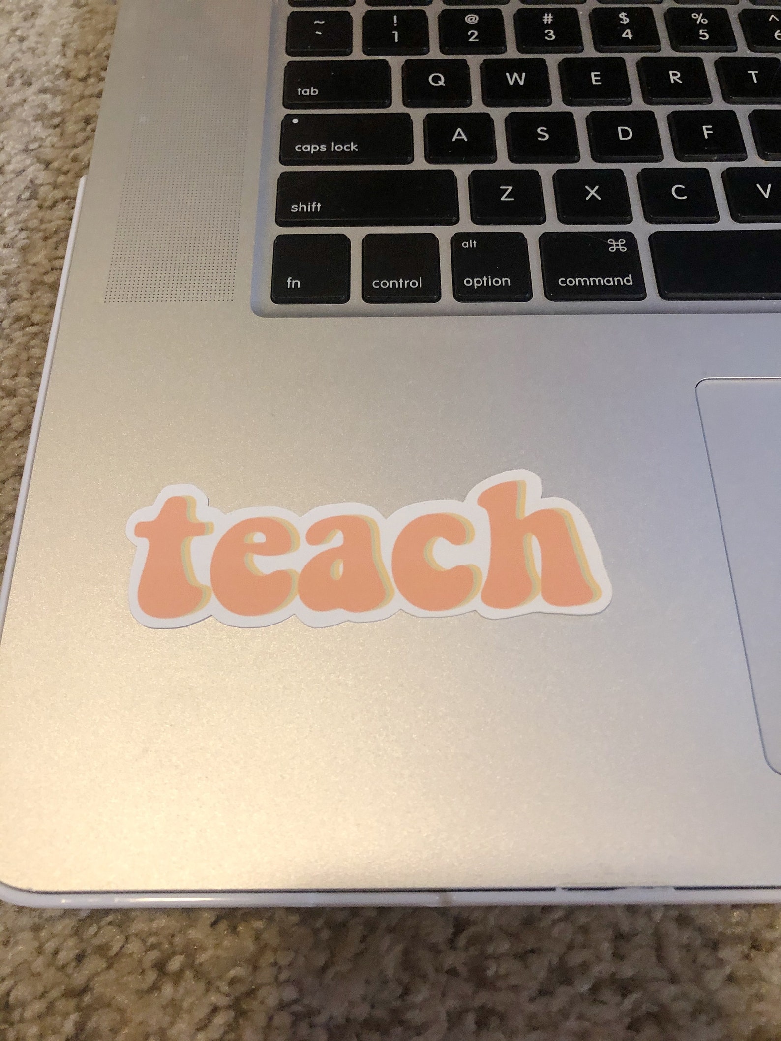 Retro Teach Sticker Teacher Sticker Teach Sticker - Etsy