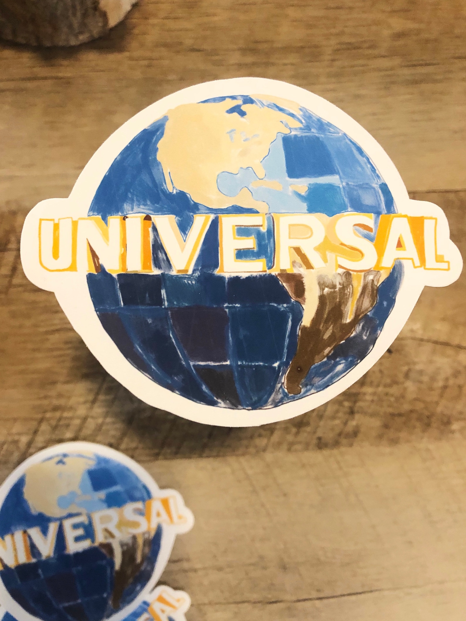 Universal Studios Sticker Universal Ball Sticker Universal - Etsy