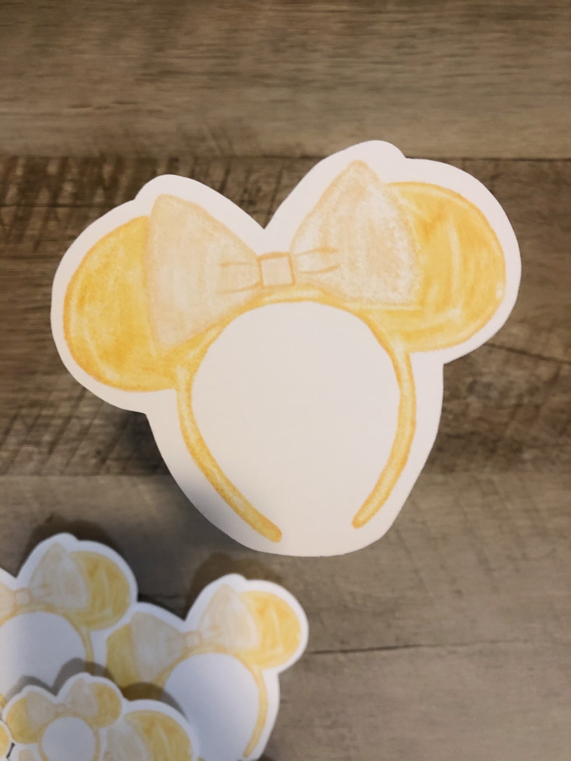 Minnie Mouse Ears Sticker Minnie Ears Sticker Disney Ears - Etsy