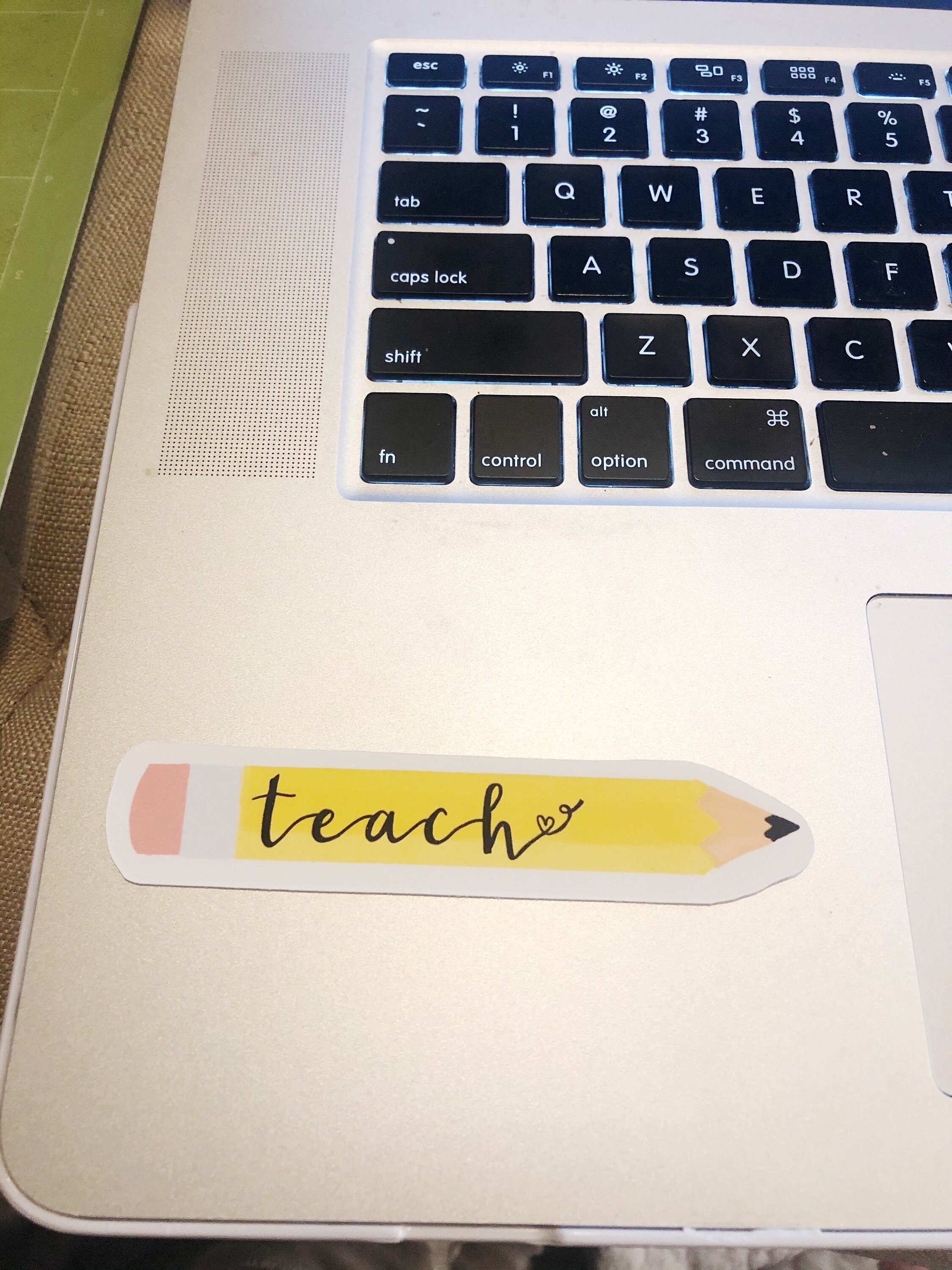 Teach Sticker Teach Pencil Sticker Pencil Sticker | Etsy