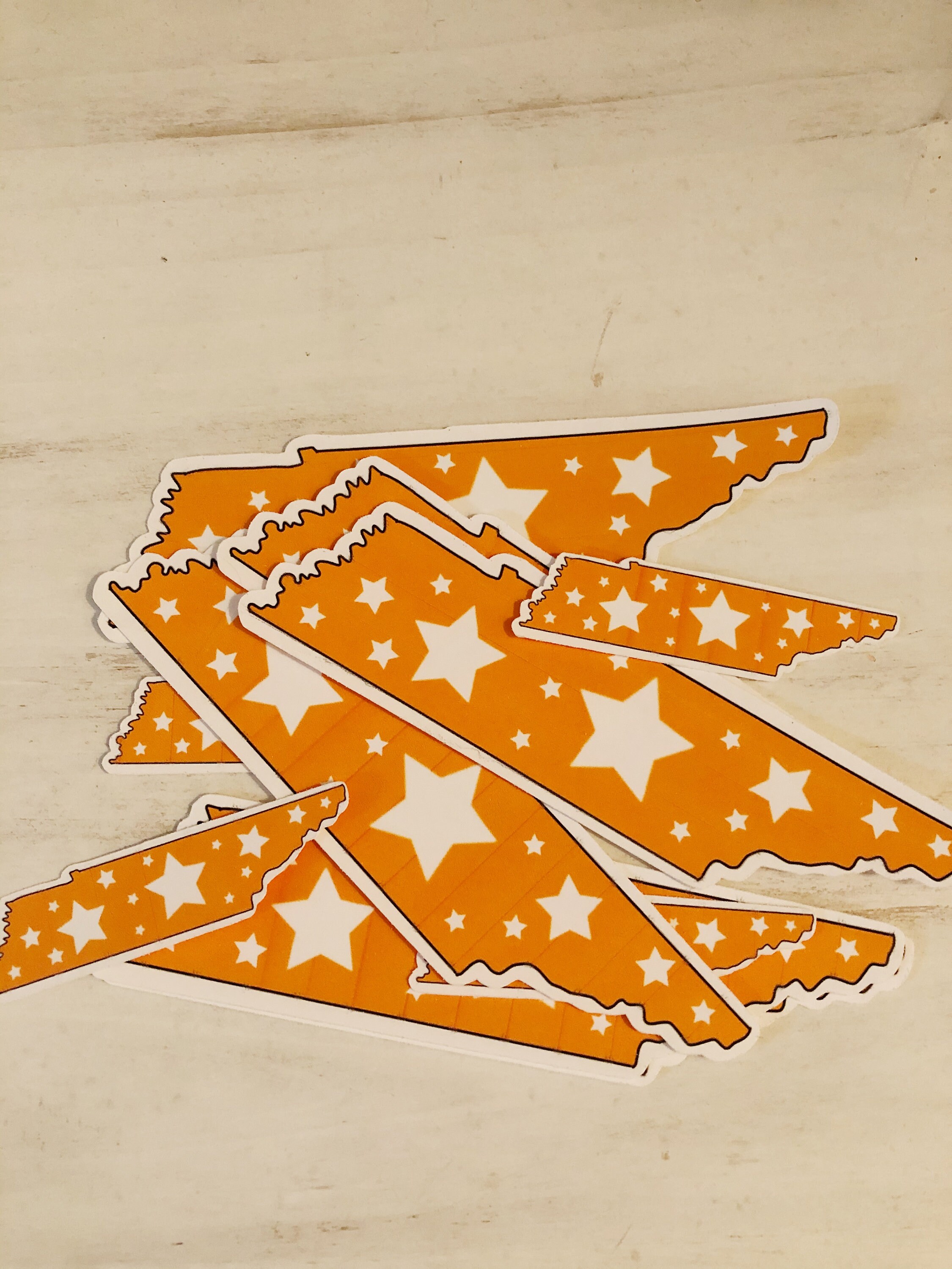 Tennessee Sticker Star Pattern Tennessee Sticker State of | Etsy