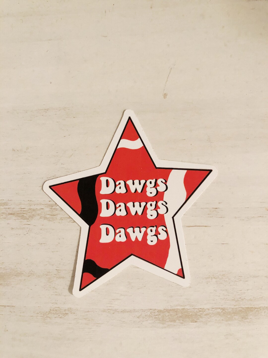 Georgia Star Sticker | UGA Dawgs Star Sticker | UGA Dawgs Sticker ...