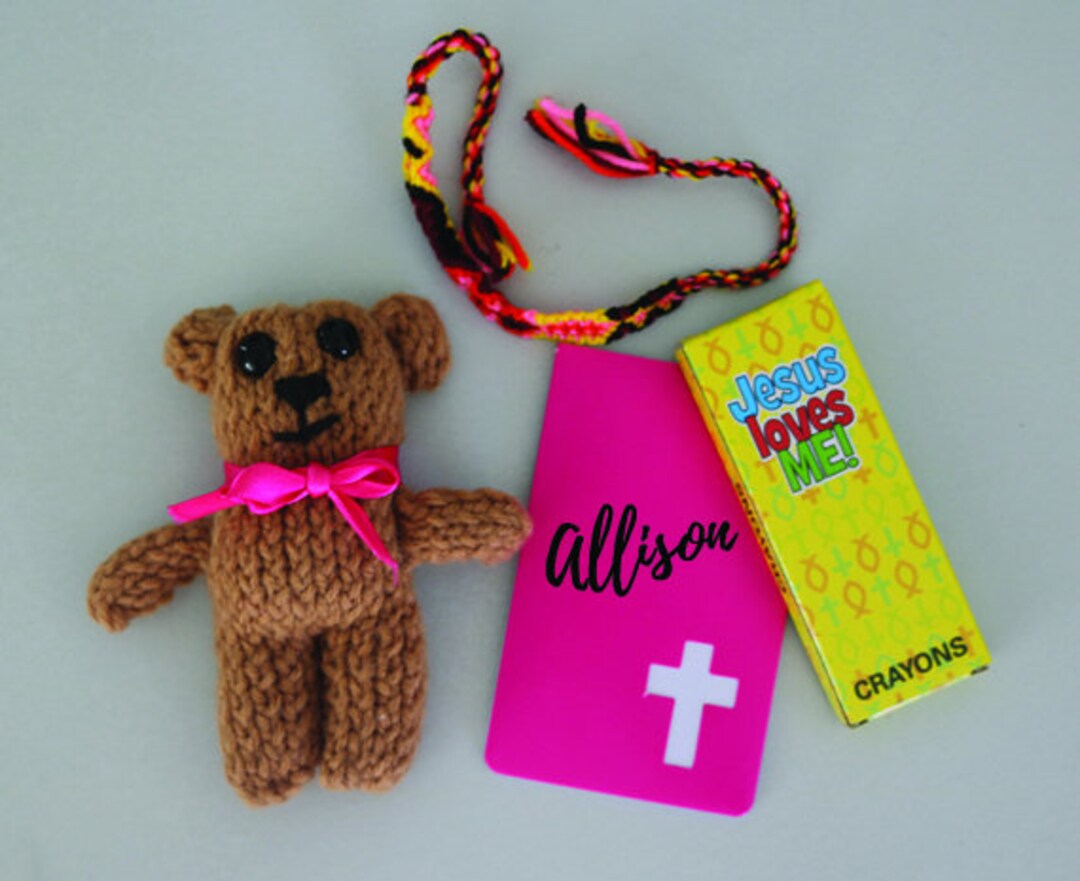 God Loves You beary Much Vbs/christian/sunday School/party Favors ...