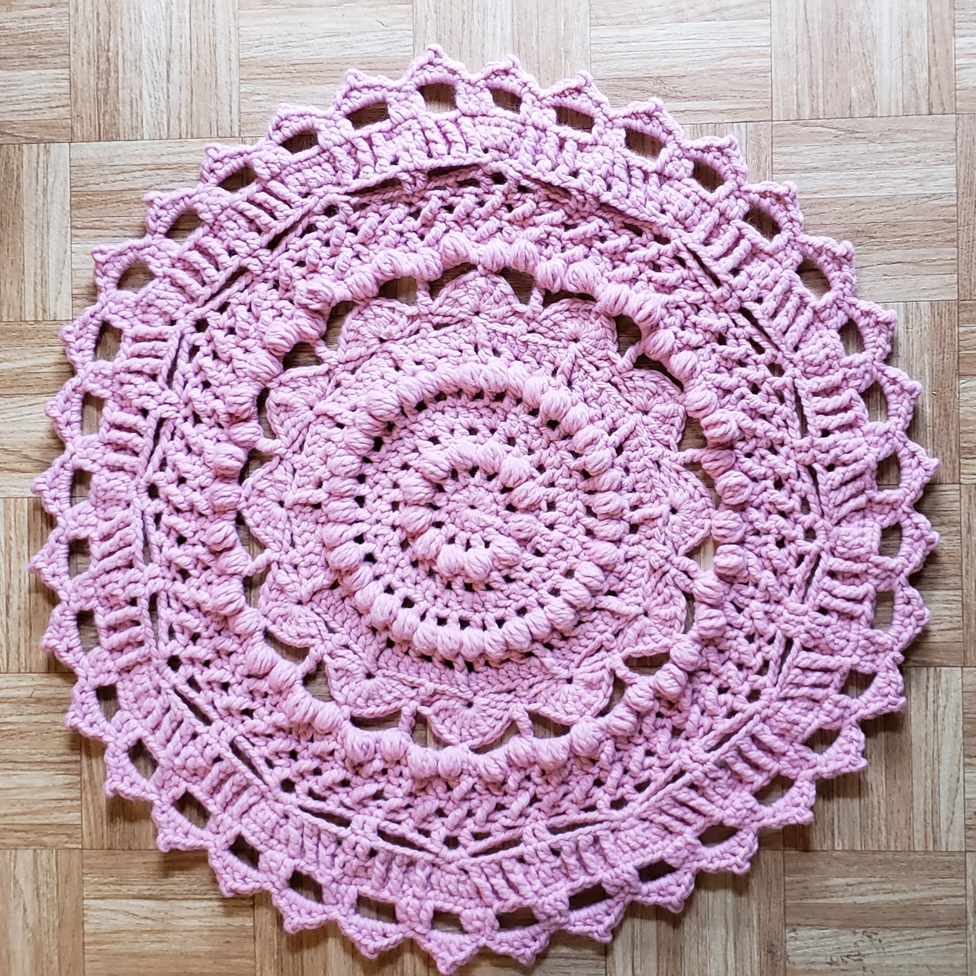 Unity Boho Rug Crochet Pattern PDF Download, Crochet Rug, Crochet Boho ...