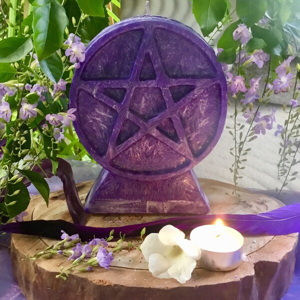 Pentagram Candles - Etsy