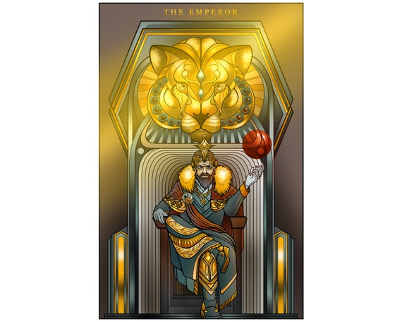 Dune Tarot 4: the Emperor Padishah Emperor Shaddam IV | Etsy