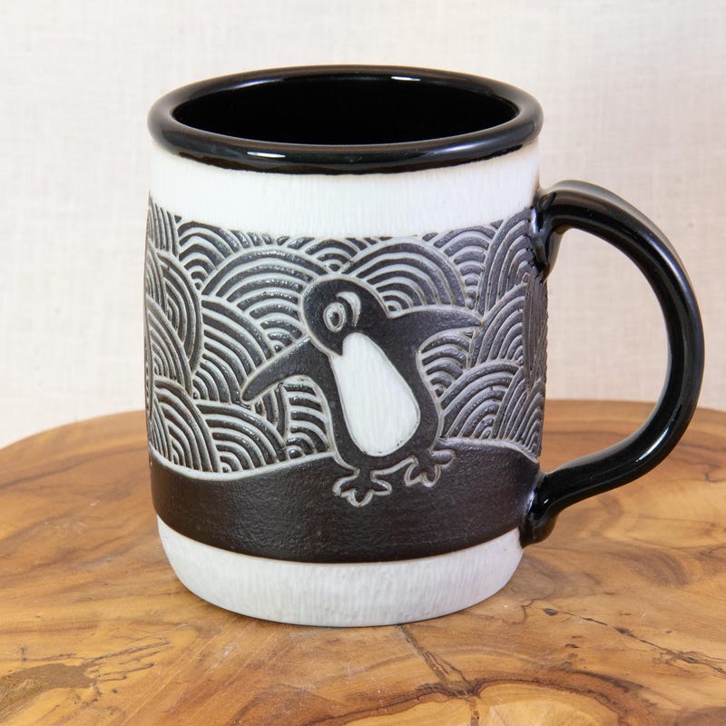 Sgraffito Mug - Etsy