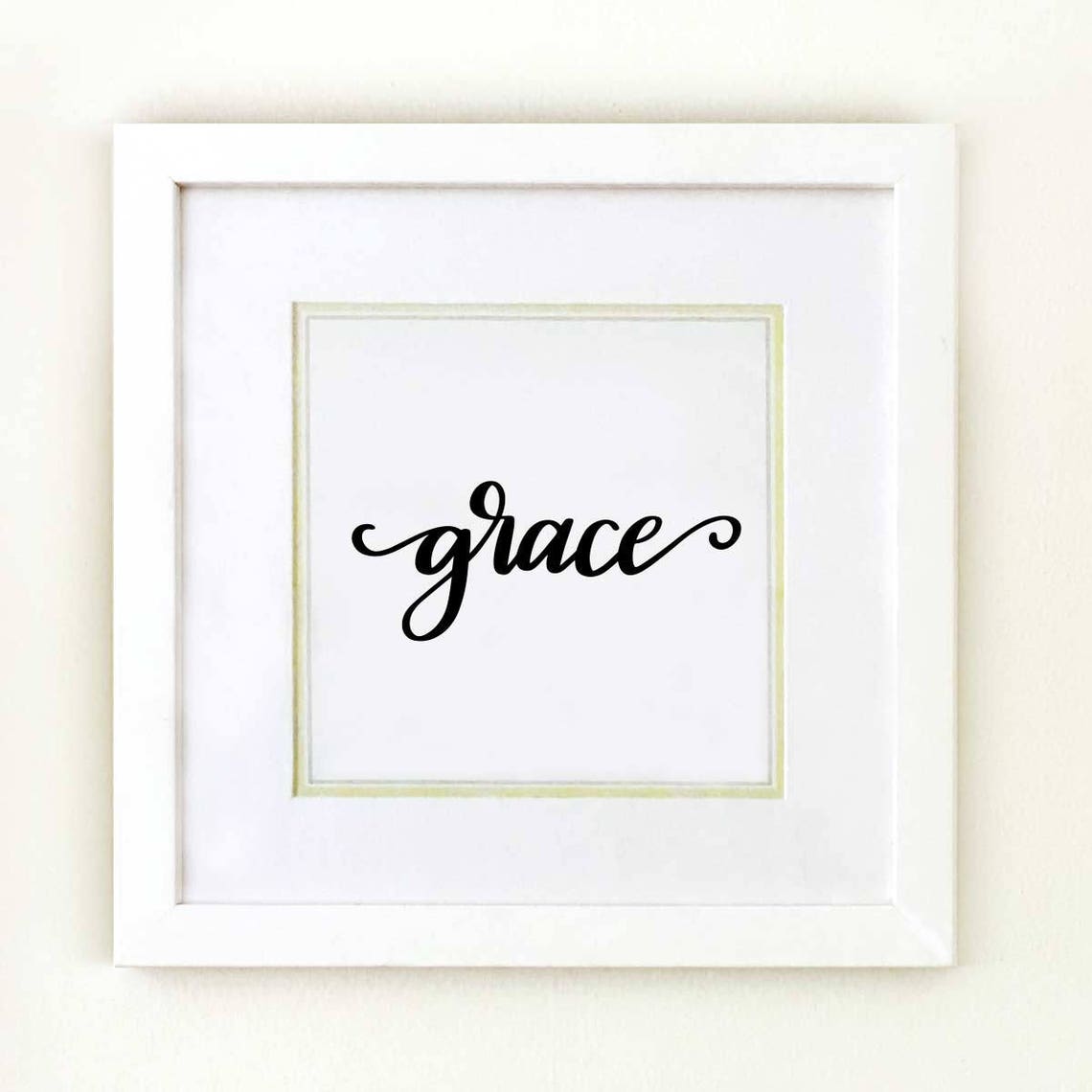 Grace | SVG | JPG | PNG | Pdf | Dxf - Etsy