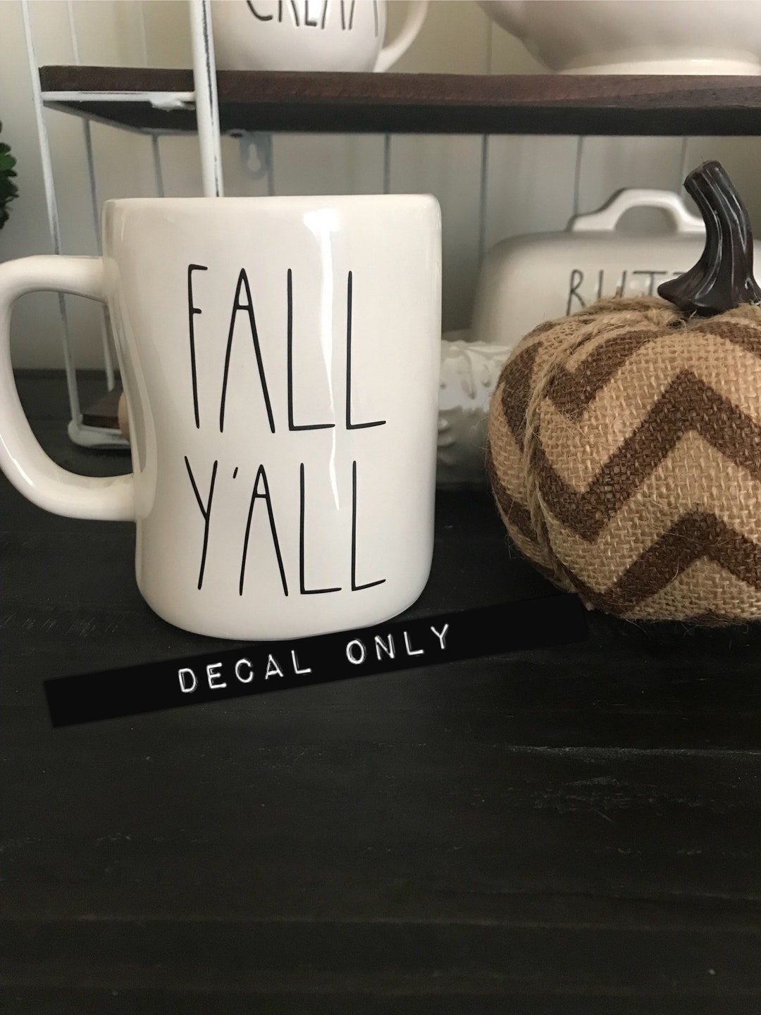 Rae Dunn Inspired Fall Y'all Decal - Etsy