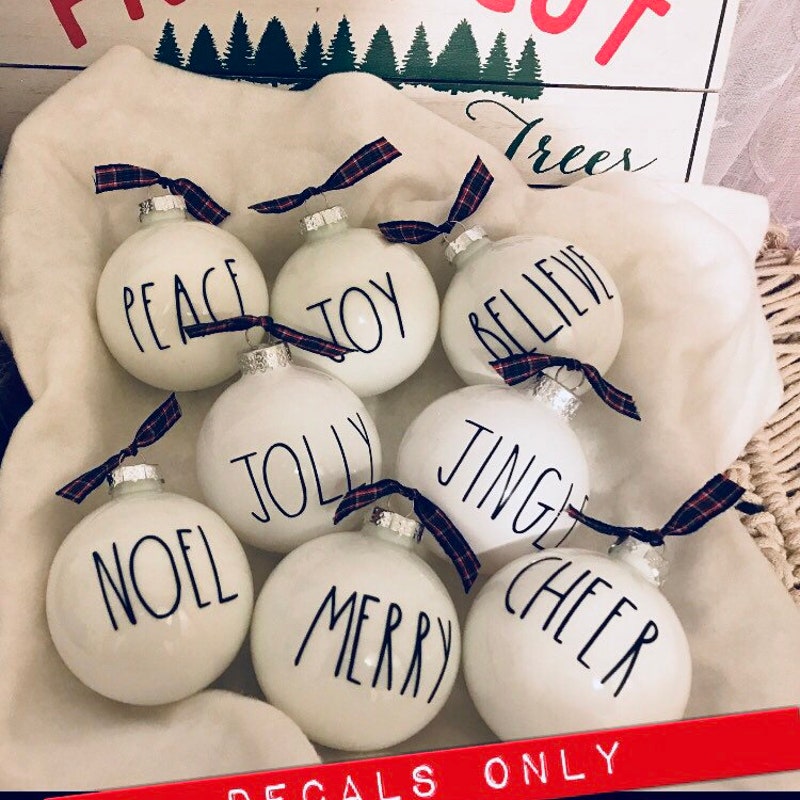 Ornament Decals - Etsy