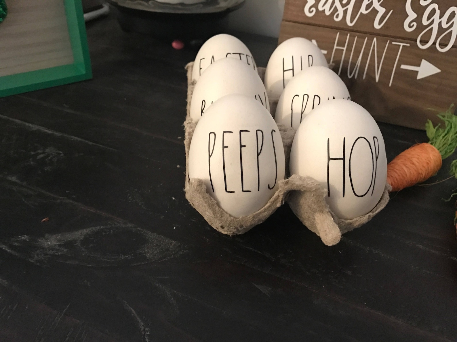 Rae Dunn Inspired Easter Egg Vinyl Decals - Decals Only - Rae Dunn ...