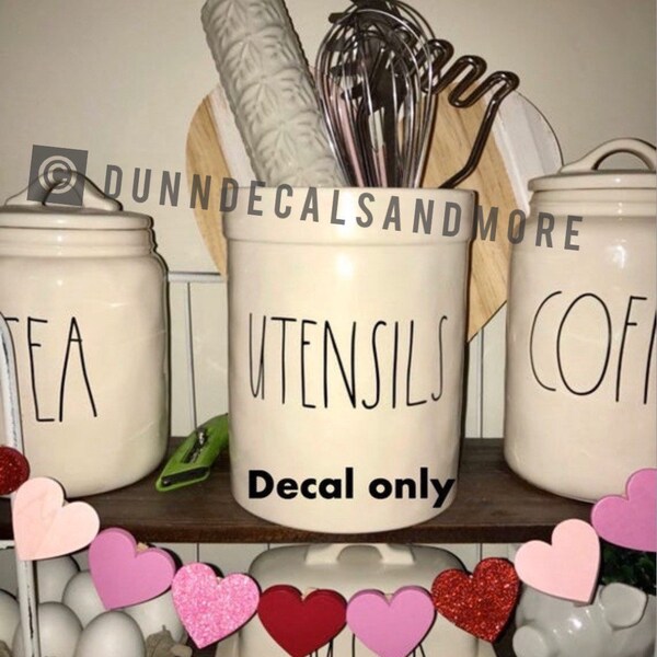 Rae Dunn Decals - Etsy