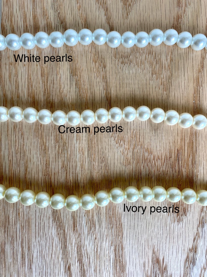 3 Layer Pearl Necklace 3 Strand Hand Knotted Pearl Necklace - Etsy