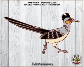 Roadrunner design | Etsy