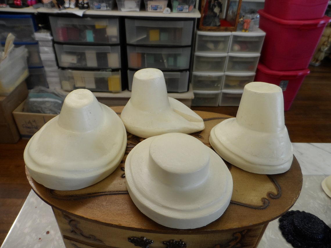 Set of 4 Resin FRENCH FASHION Hat Mold Form 12 Doll - Etsy Canada