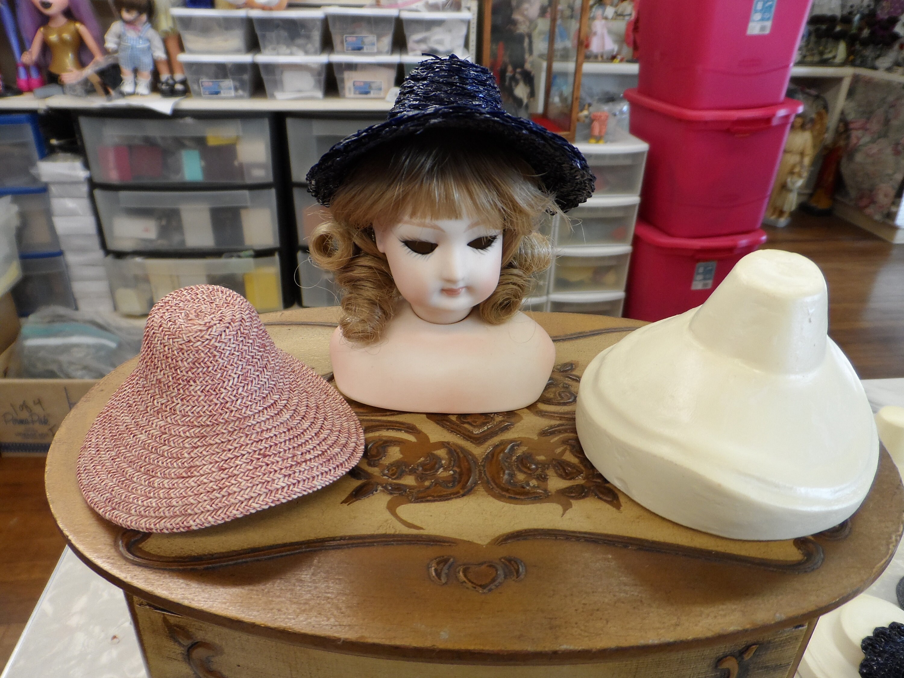 Set of 4 Resin FRENCH FASHION Hat Mold Form 12 Doll - Etsy Canada