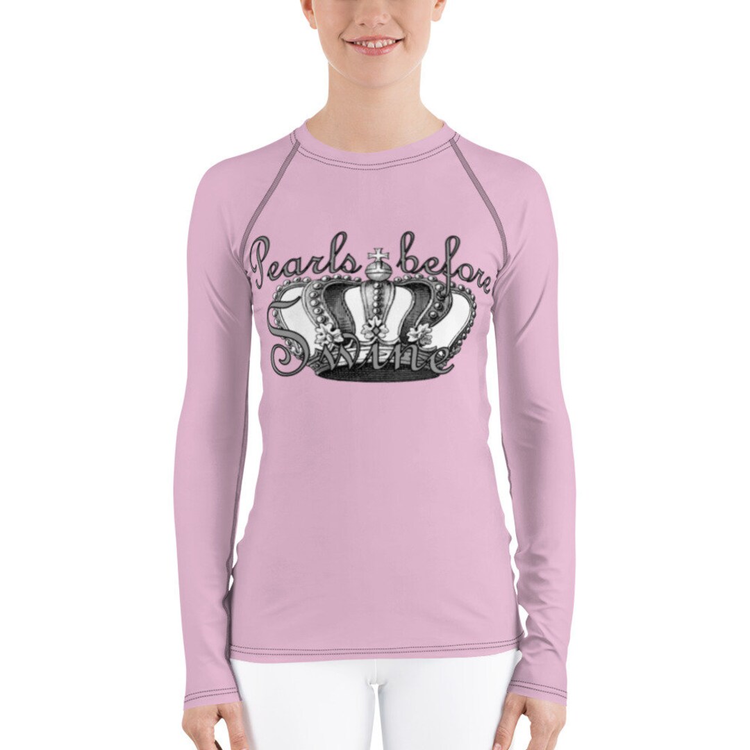 Pearls Before Swine Women's Rash Guard - Etsy