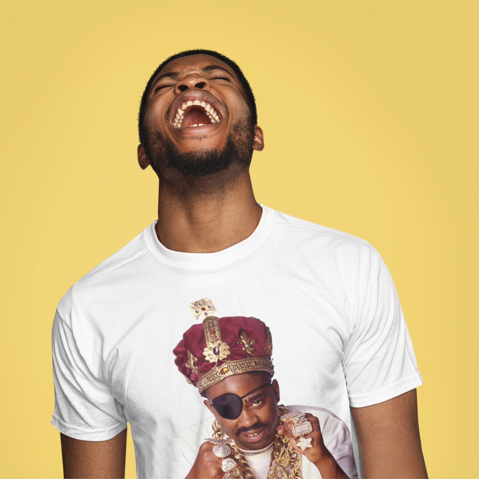 Rare Slick Rick All-over Print Men's Crew Neck T-shirt - Etsy