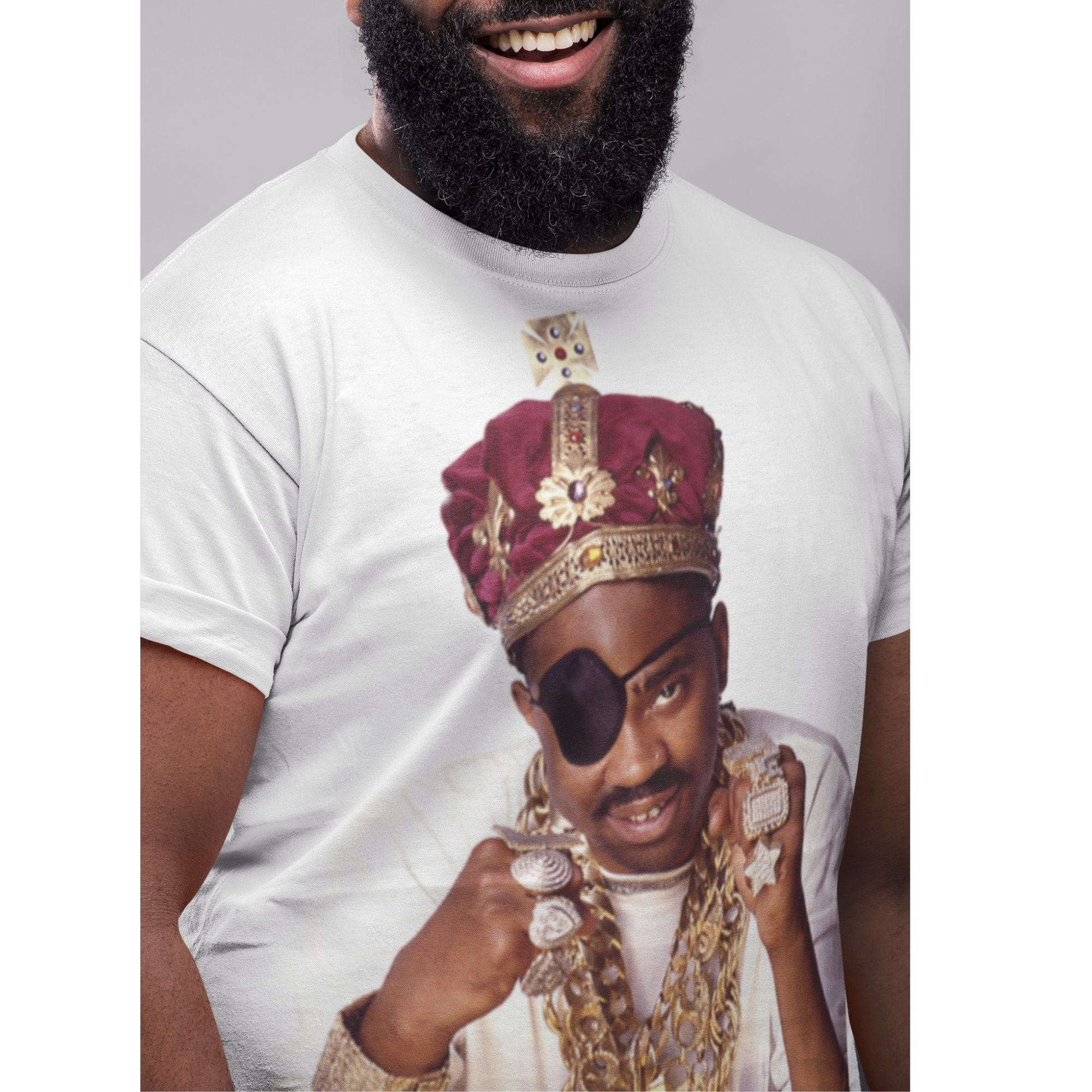 Rare Slick Rick All-over Print Men's Crew Neck T-shirt - Etsy