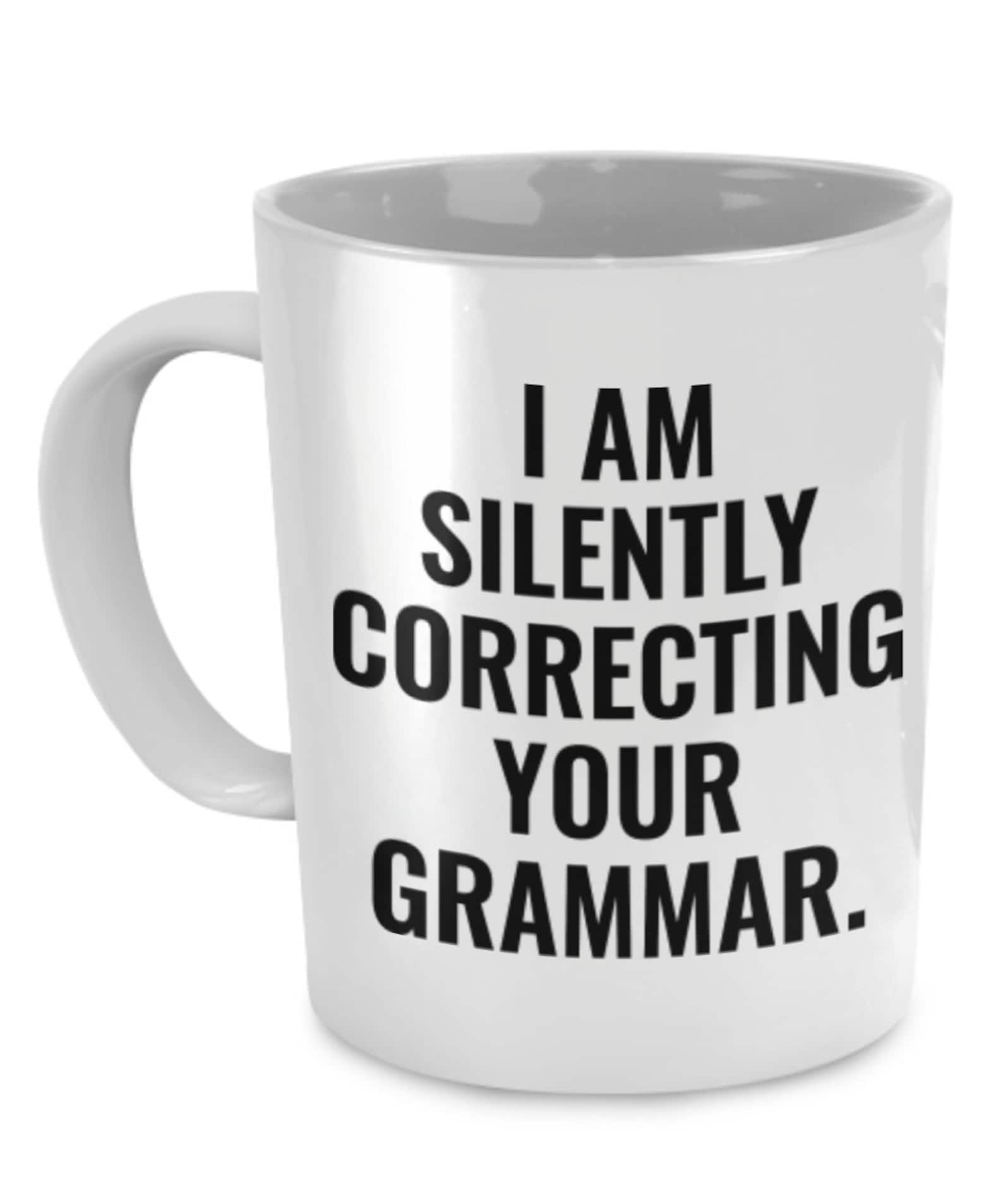 Grammar Nazi Coffee Mug - Etsy