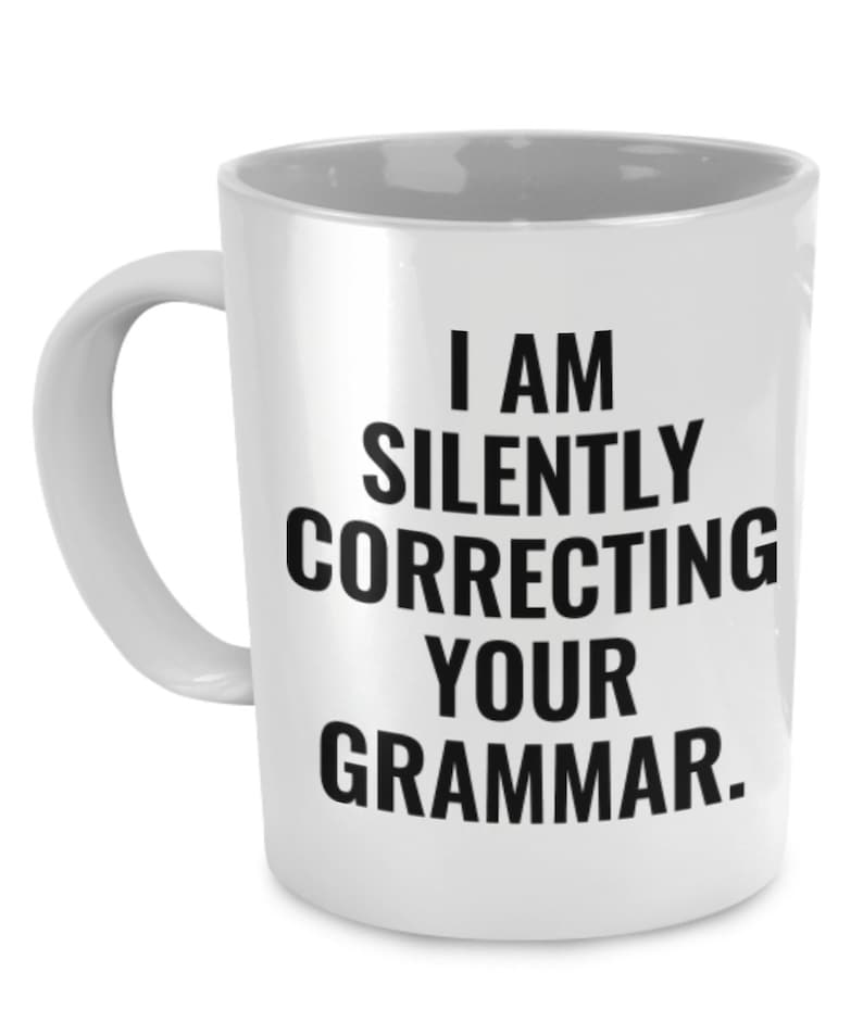 Grammar Nazi Coffee Mug - Etsy