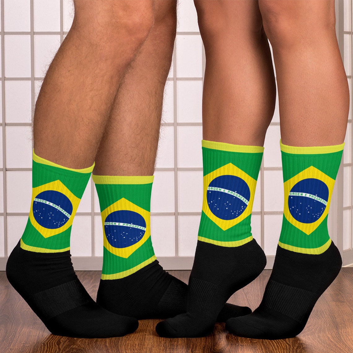 Brazilian Flag Socks - Meias Bandeira Brasileira - Gifts for Brasil ...