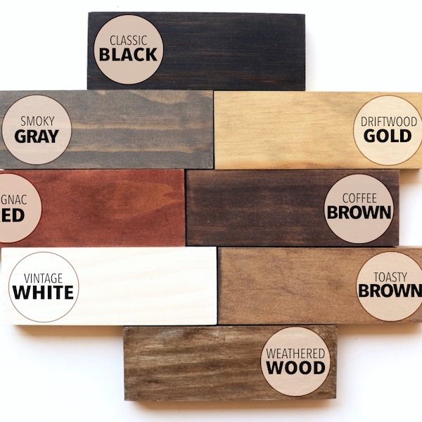 Minwax Stain Samples - Etsy