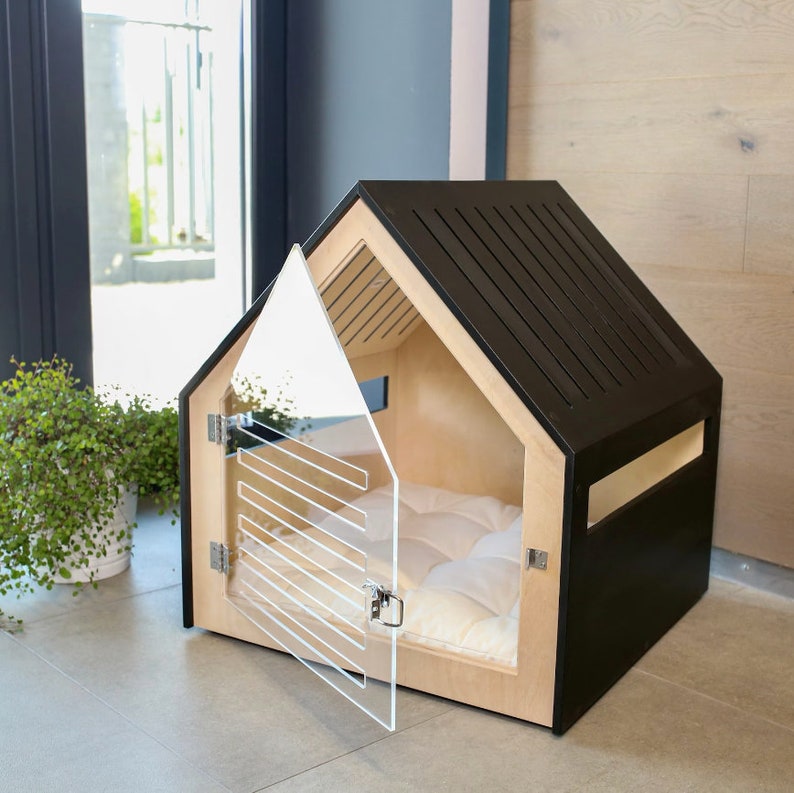 White Luxury Dog House - Etsy