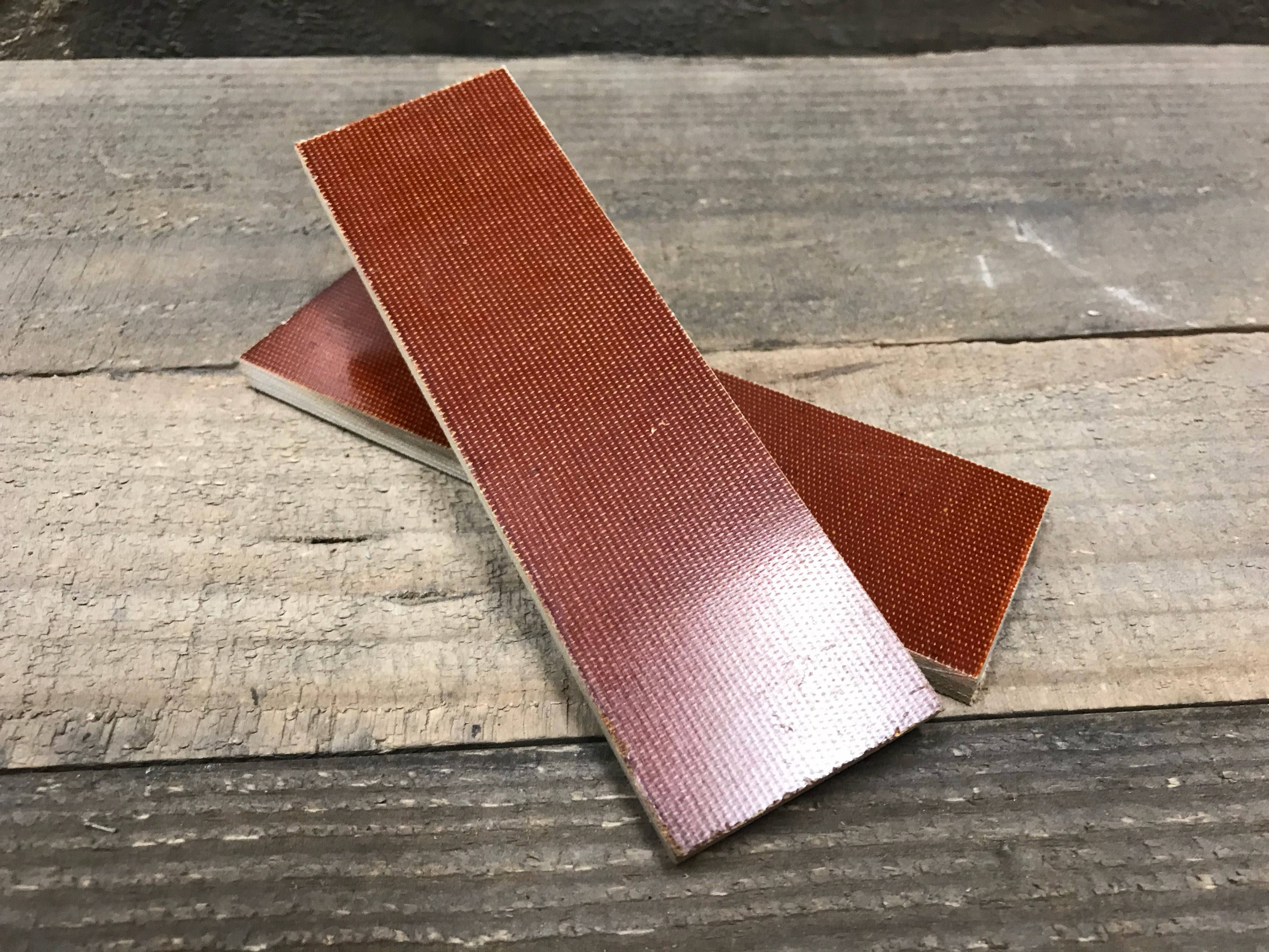 Vintage Brown Micarta Scales - Etsy