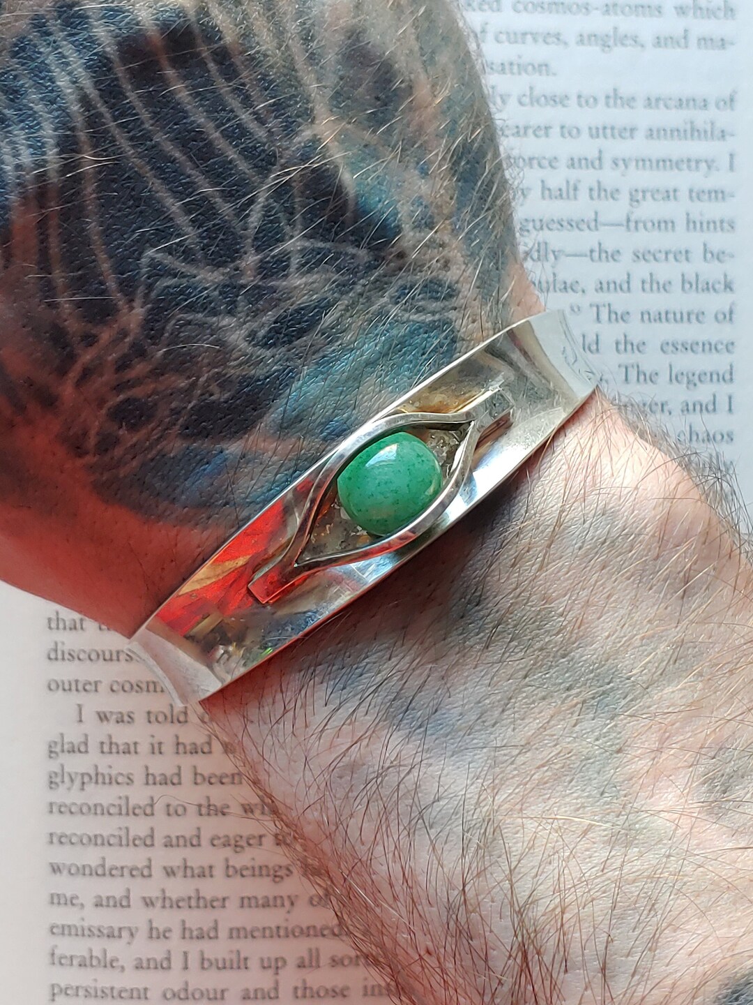 Vintage Finnish Modernist Sterling Silver Cuff Bracelet | Pori Finland ...