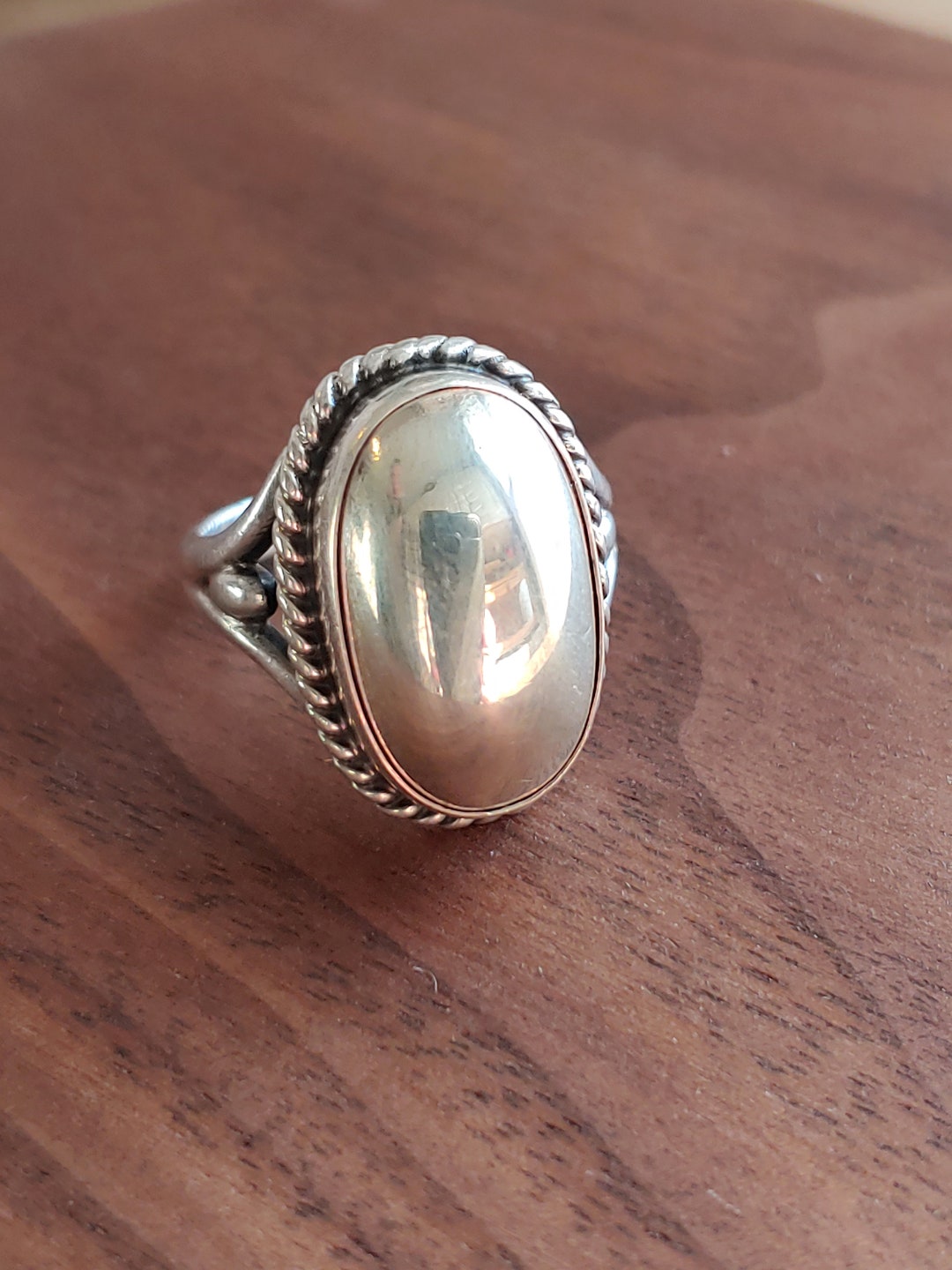 Vintage Georg Jensen Sterling Silver Dotted Ring #17- Modernist Design ...