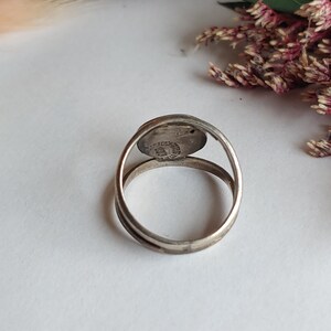 Vintage Mexican Taxco Silver Abalone Shell Ring - Boho Style - Ring ...