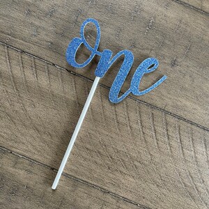 One Cake Topper, 1st Birthday Cake Topper, First Birthday Cake Topper ...
