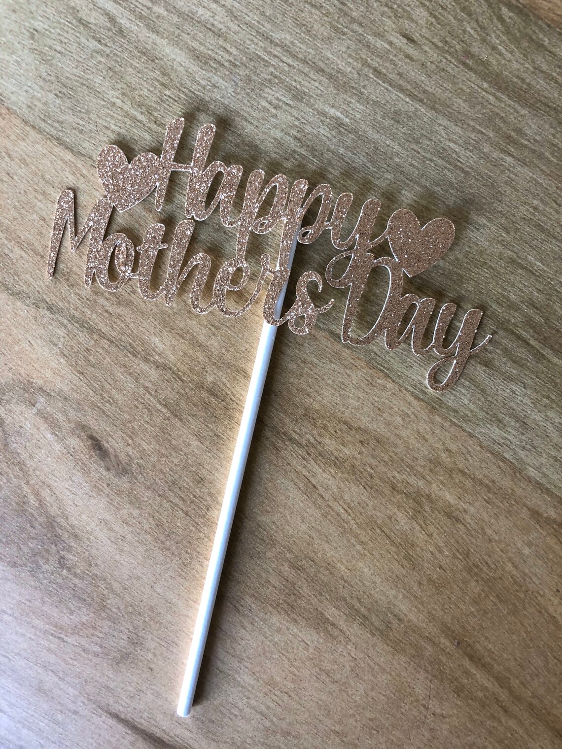 Happy Mothers Day Cake Topper Best Mom Ever Cake Topper - Etsy