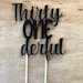 Thirty Onederful Cake Topper, 31st Birthday Cake Topper, 31st Birthday ...
