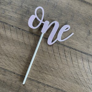 One Cake Topper, 1st Birthday Cake Topper, First Birthday Cake Topper ...