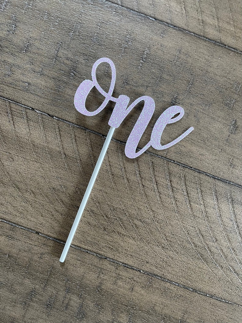 One Cake Topper 1st Birthday Cake Topper First Birthday Cake | Etsy