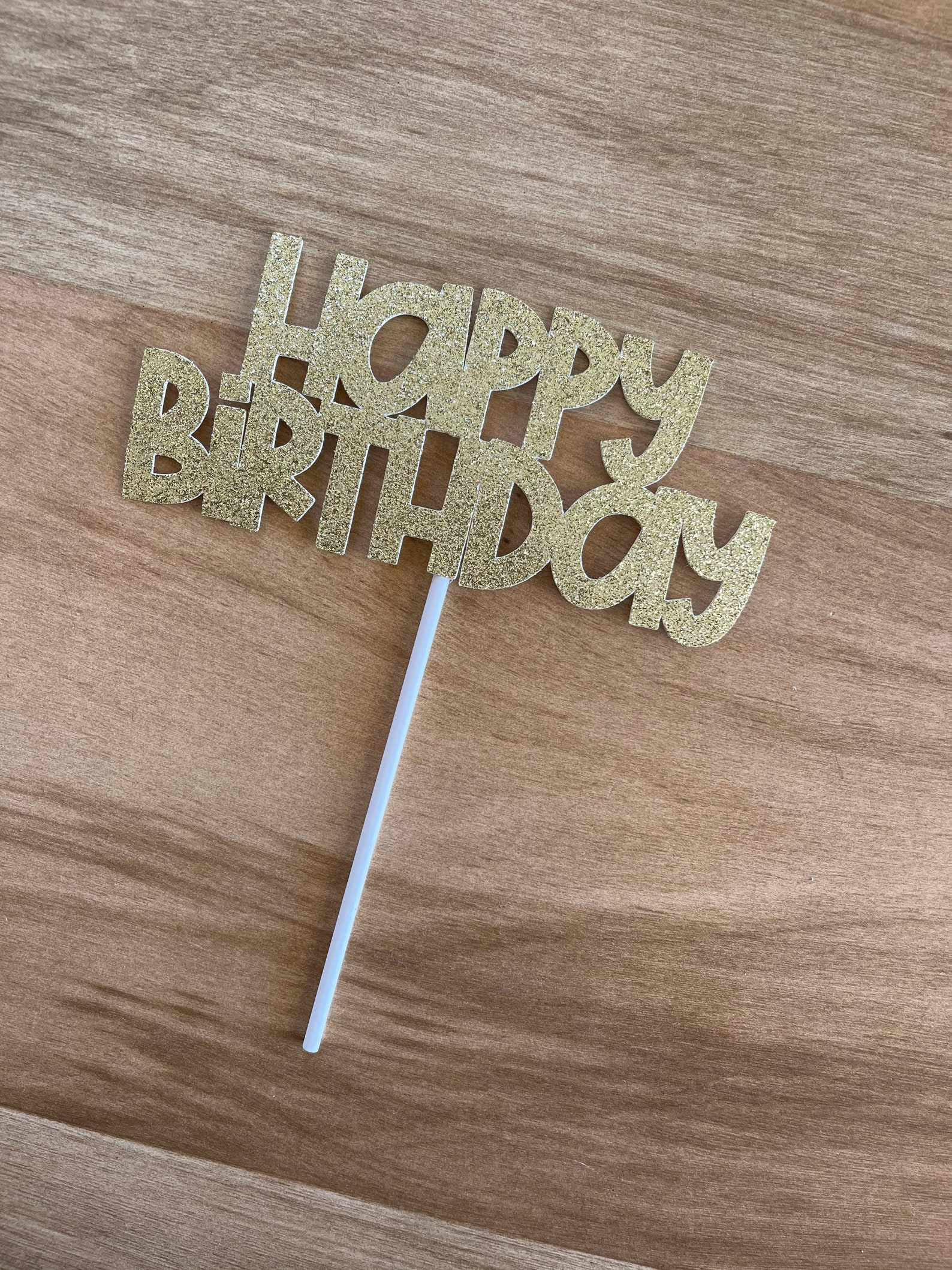 Happy Birthday Sign Happy Birthday Cake Topper Kid Birthday - Etsy