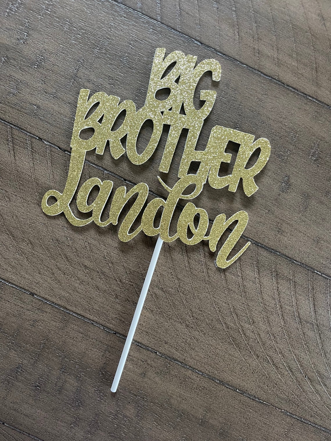 Personalized Big Brother Cake Topper Surprise Cake Topper - Etsy