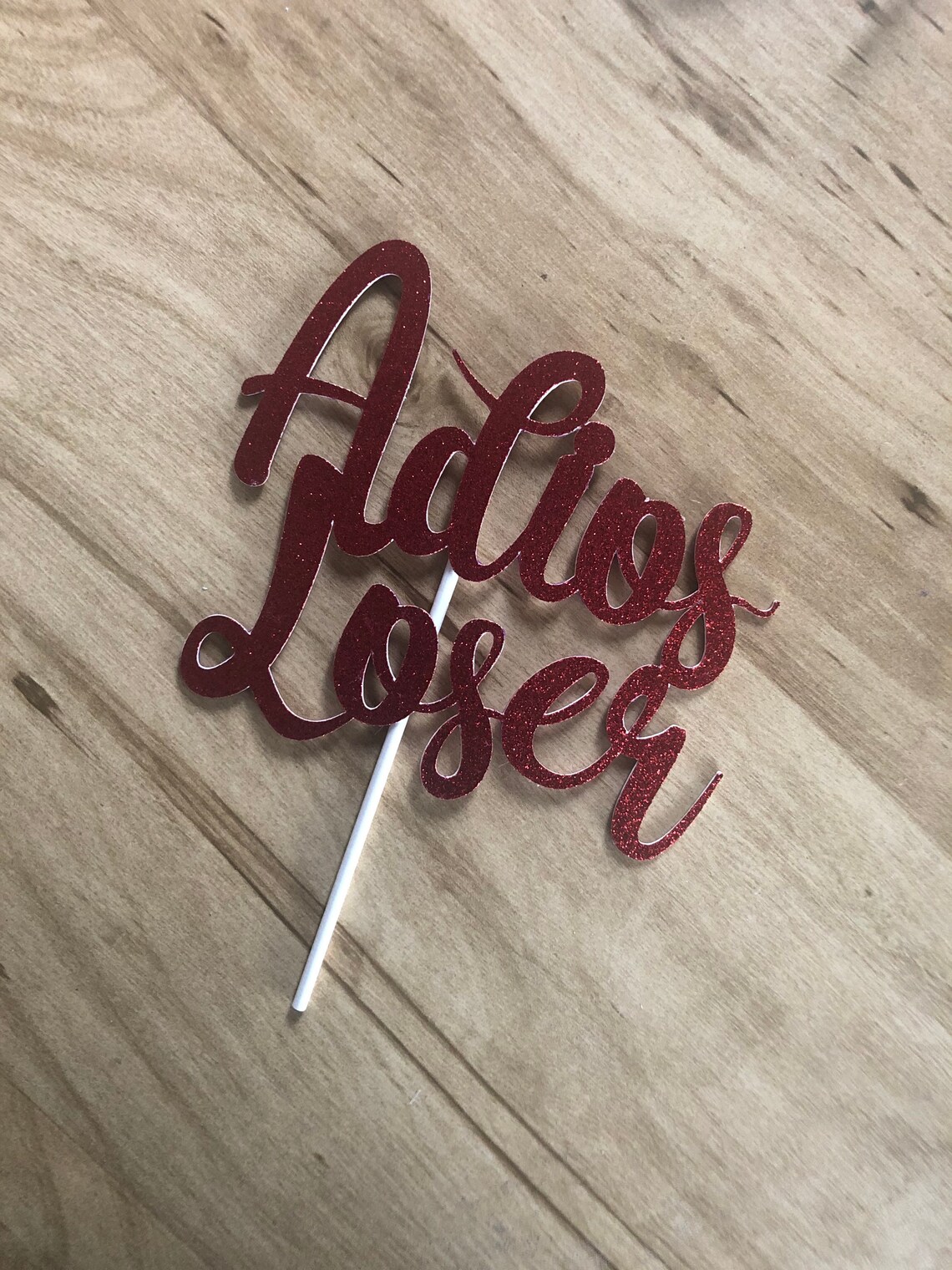 Adios Loser Cake Topper Getting Divorced Cake Topper Just - Etsy