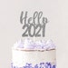 Hello 2023 Cake Topper, Happy New Year Cake Topper, New Years Eve Cake ...
