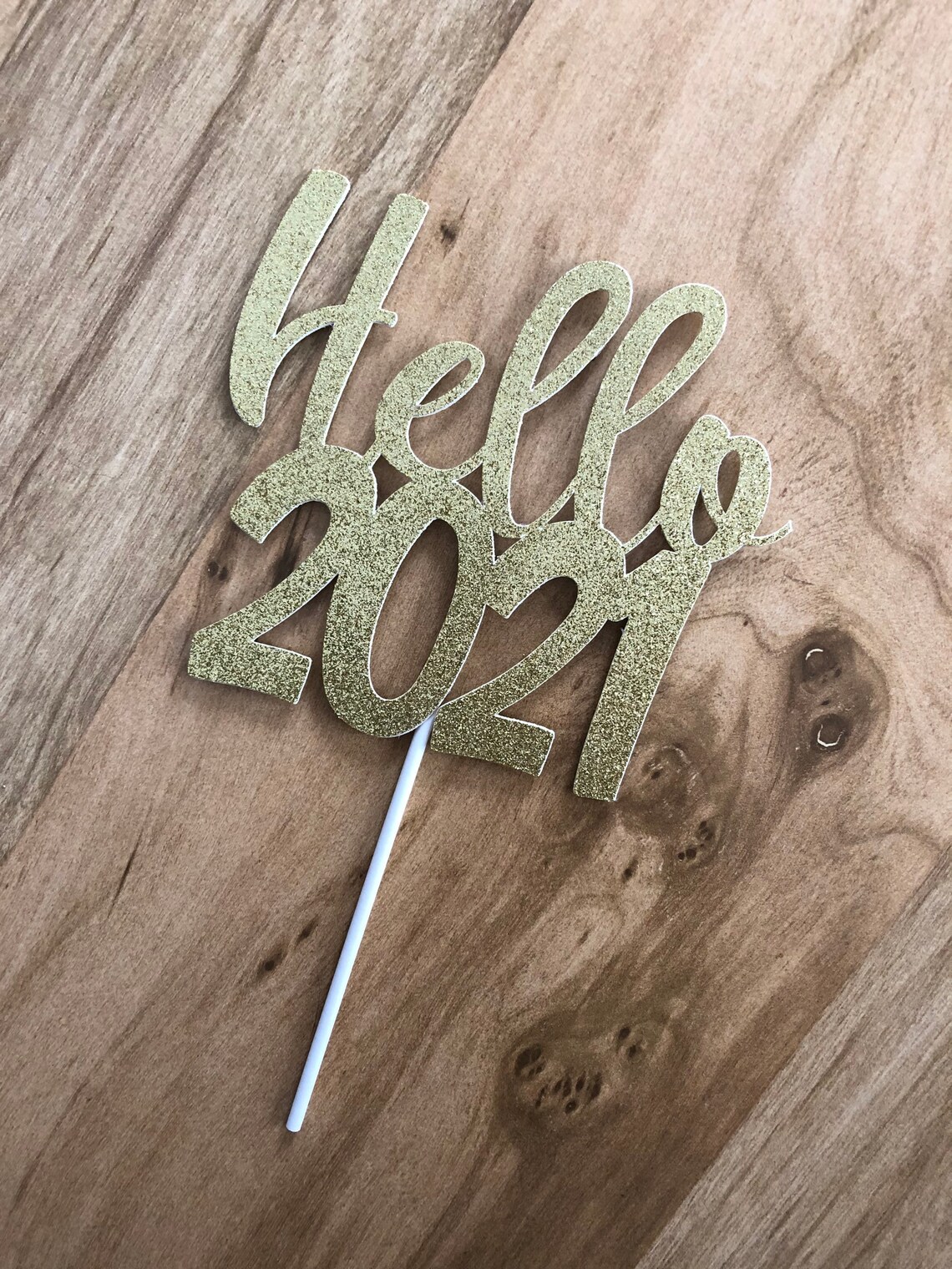 Hello 2023 Cake Topper Happy New Year Cake Topper New Years - Etsy