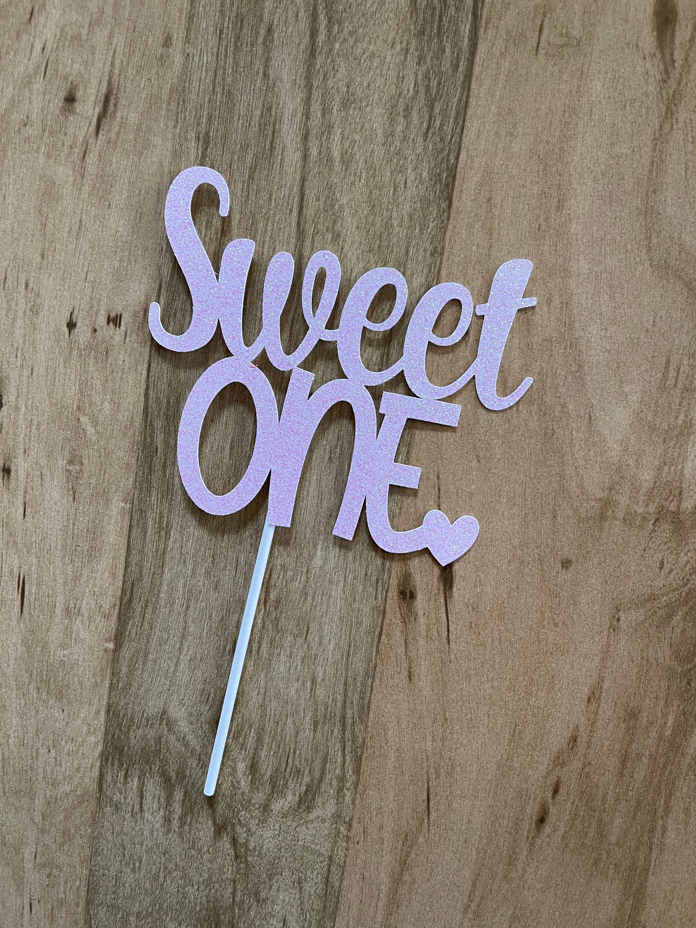 Sweet One Cake Topper 1st Birthday Cake Topper 1st Birthday - Etsy