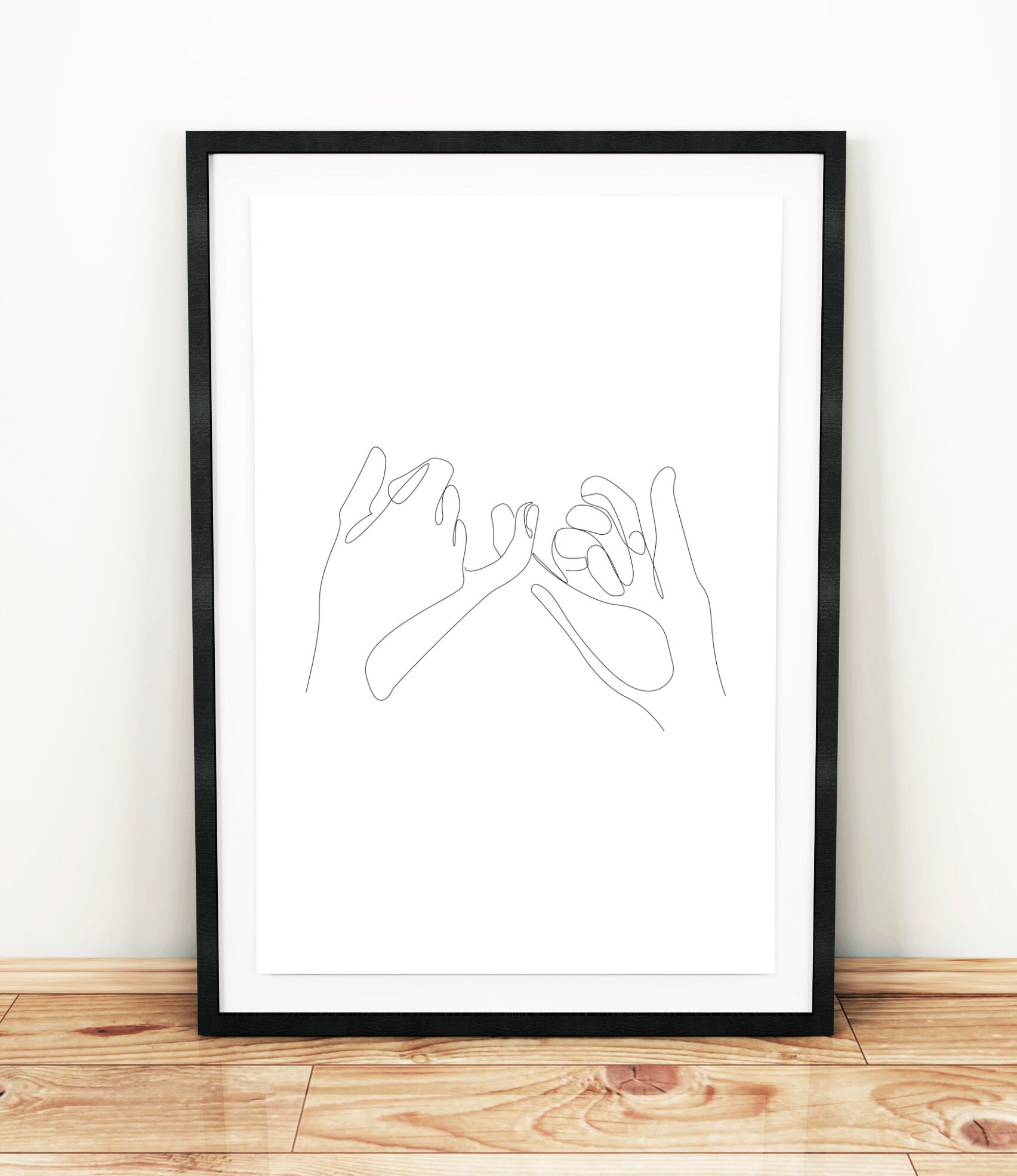 Pinky Promise, Pinky Swear, Hands, Fingers, Friends, Printable, Line ...