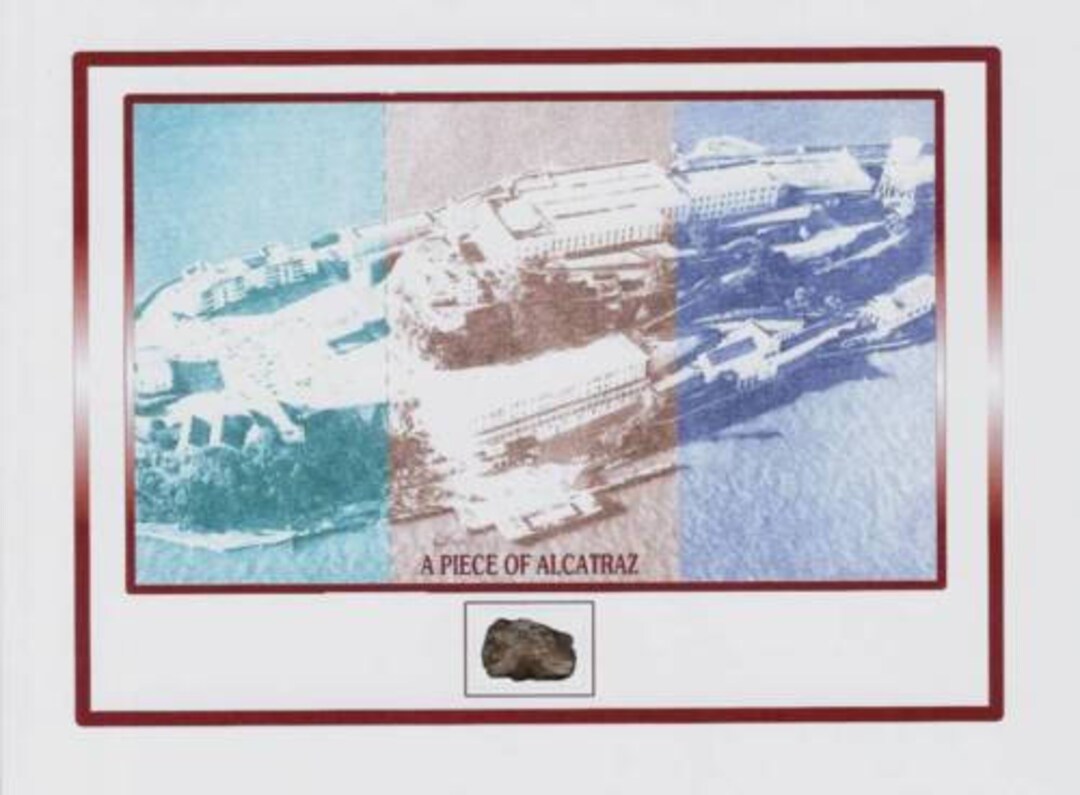 ALCATRAZ Brick Piece - Etsy
