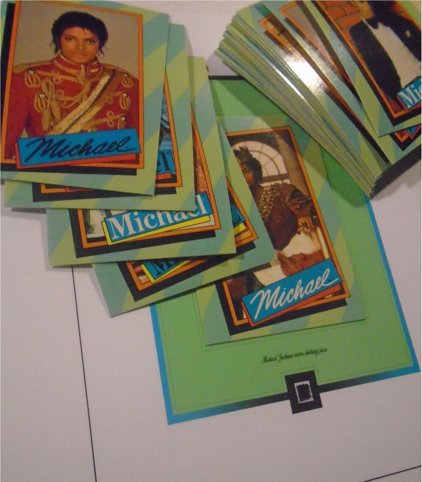 MICHAEL JACKSON Personal Worm Clothing Piece Owned, Relic, Swatch ...