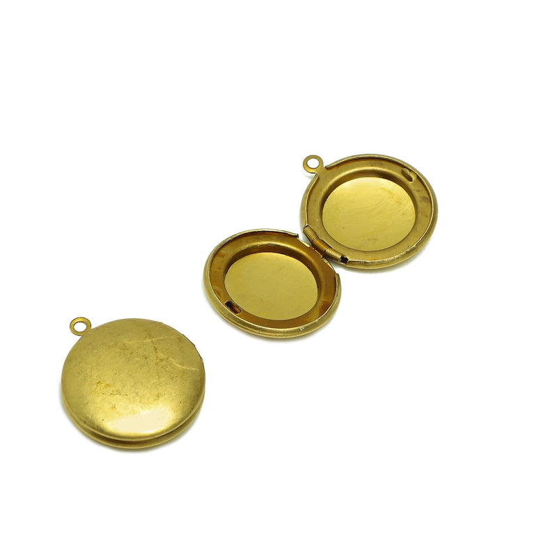 Antique Brass Locket - Etsy