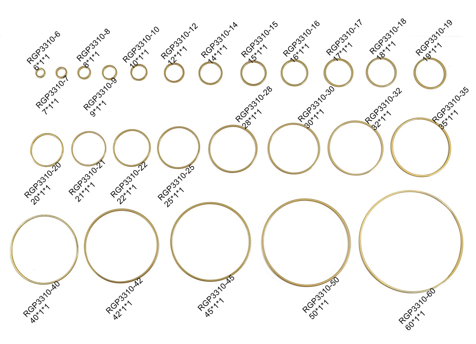 Brass Round Connector Gold Round Links Brass Circle - Etsy